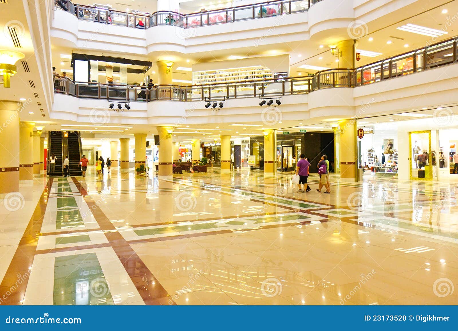 Shopping Mall, 1Utama, Malaysia Editorial Image - Image of customer ...
