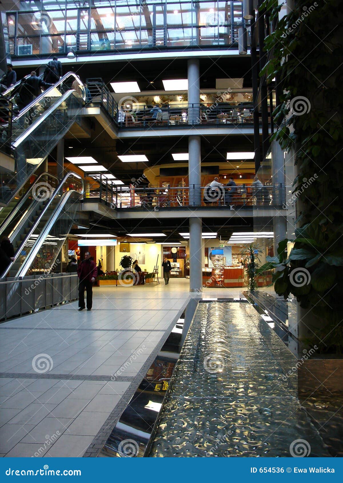 Shopping mall stock photo. Image of boutique, products - 654536