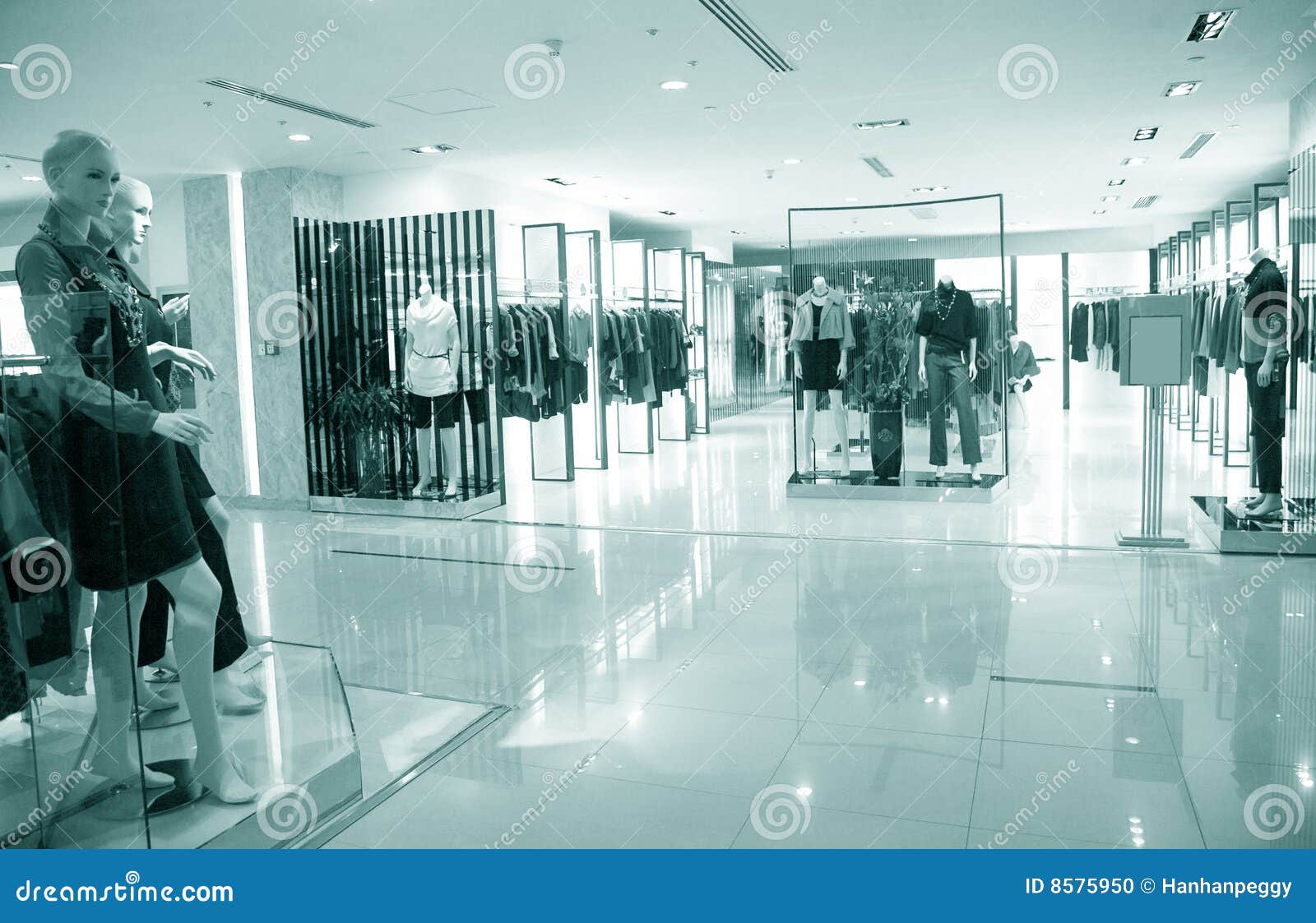 Interior of Department Store Stock Photo - Image of beijing, centre ...
