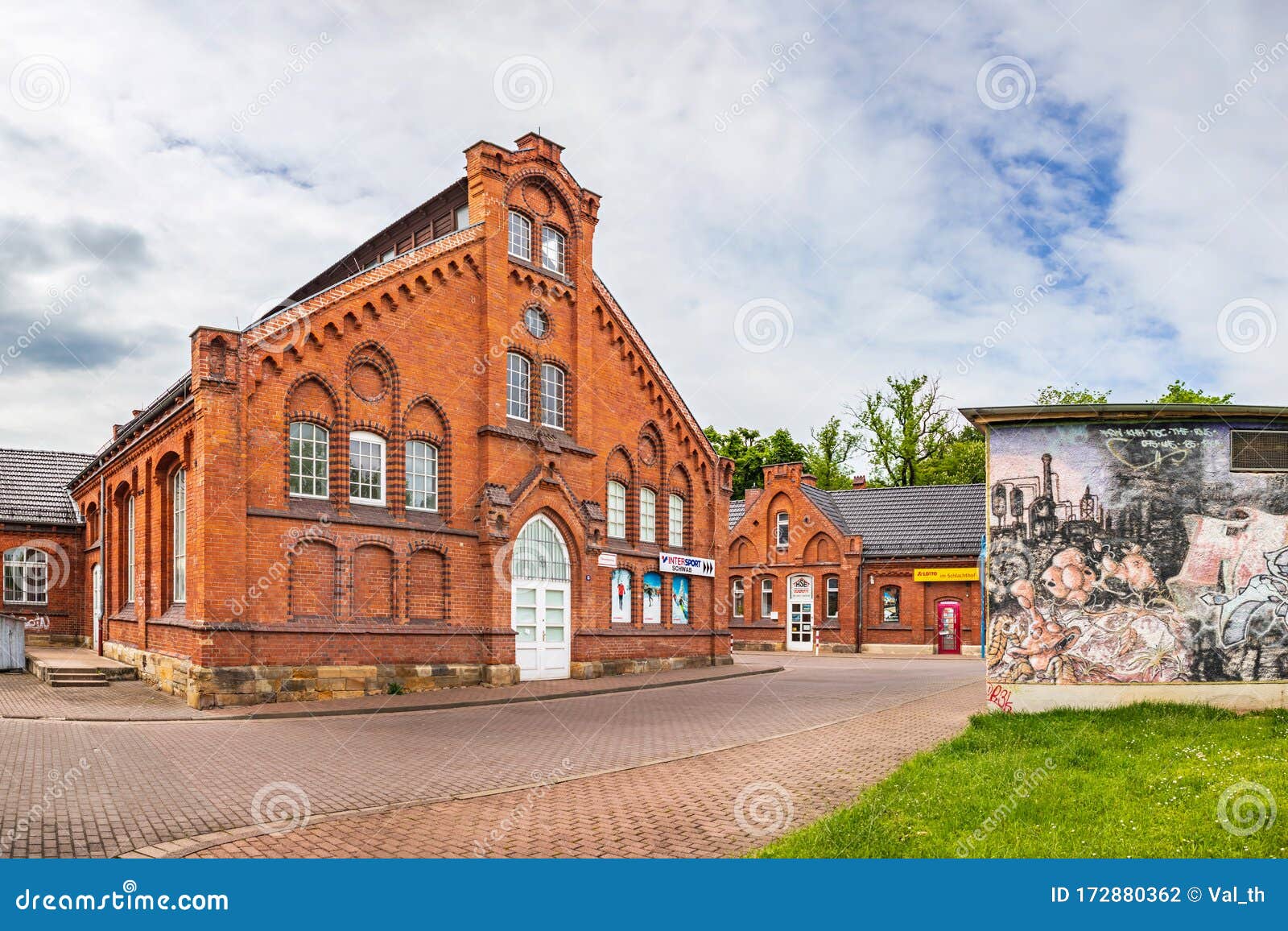 Shopping Mall Alter Schlachthof of Gotha Editorial Photography - Image ...
