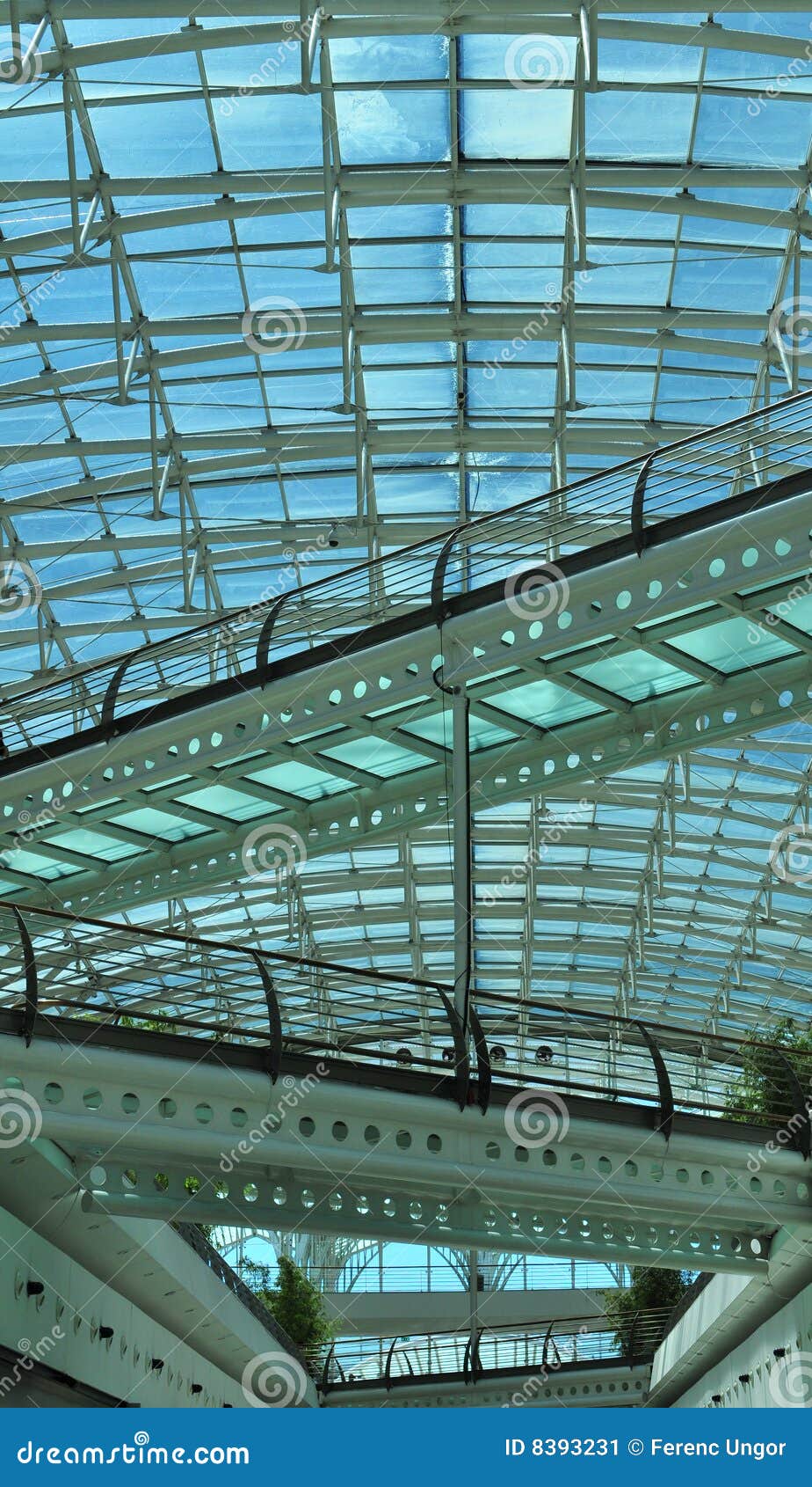 Shopping mall atrium stock image. Image of shop, portugal - 8393231