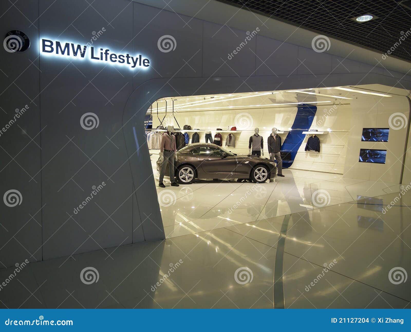 Shopping Mall ,BMW Store editorial stock image. Image of brand - 21127204