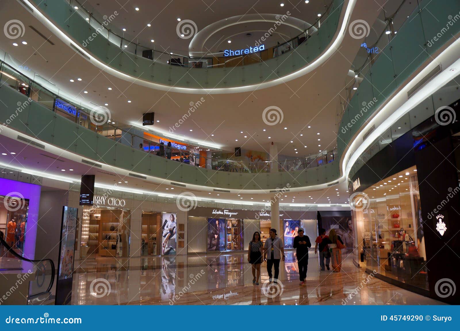 Shopping mall editorial image. Image of indonesia, business - 45749290