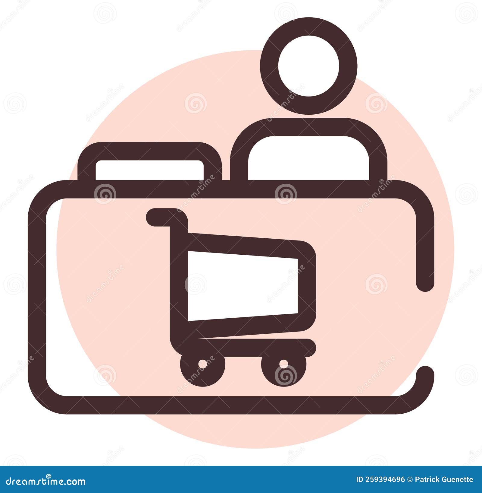Shopping Mall Cashier, Icon Stock Vector - Illustration of factory ...