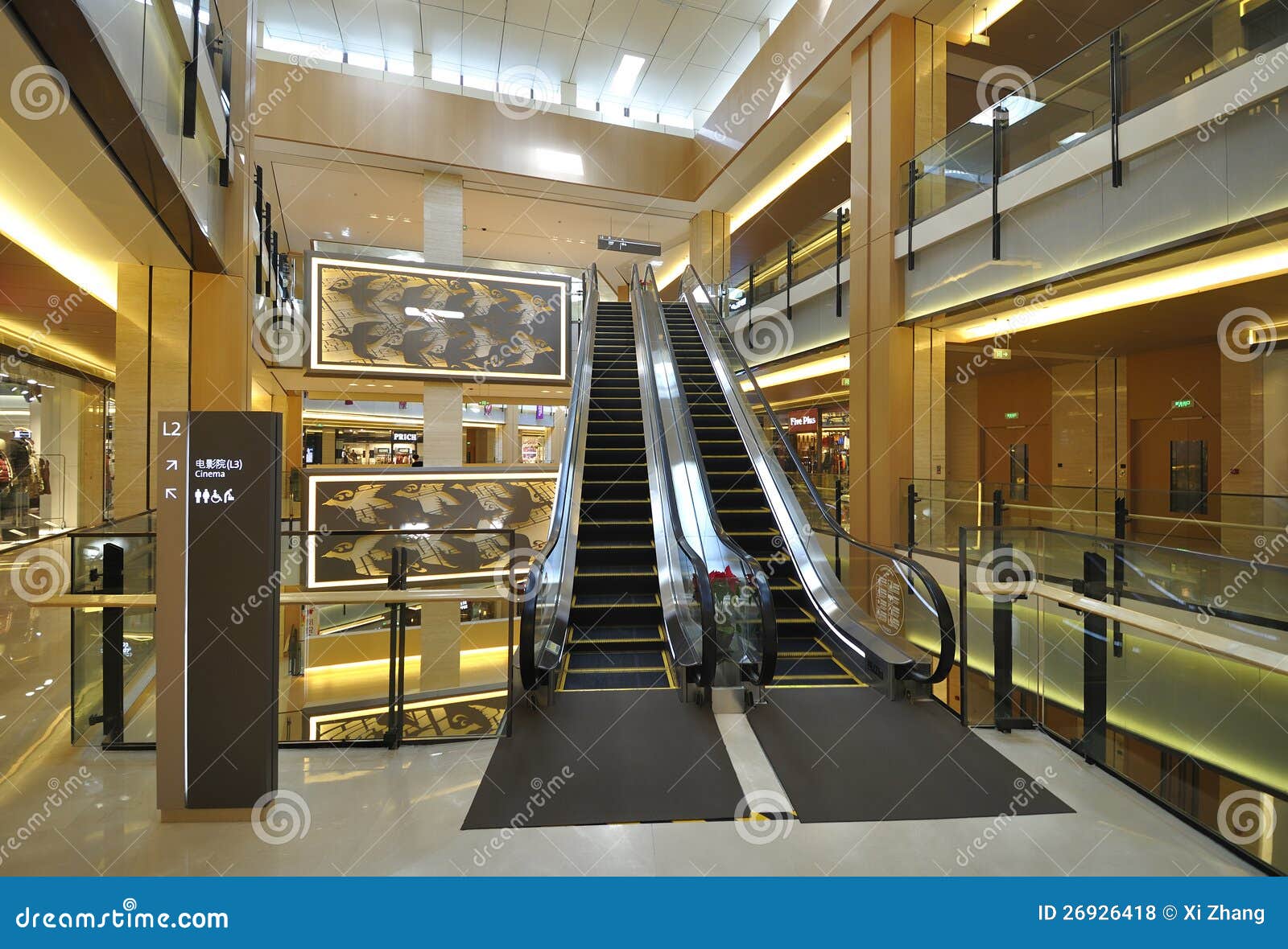 Shopping Mall Elevator Editorial Stock Photo - Image: 26926418