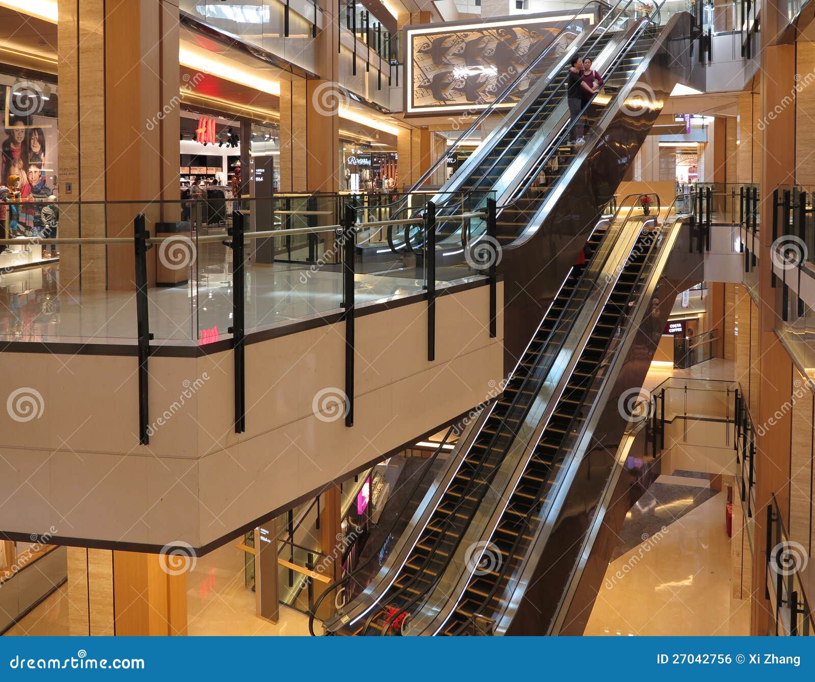 Shopping Mall elevator editorial photo. Image of style - 27042756