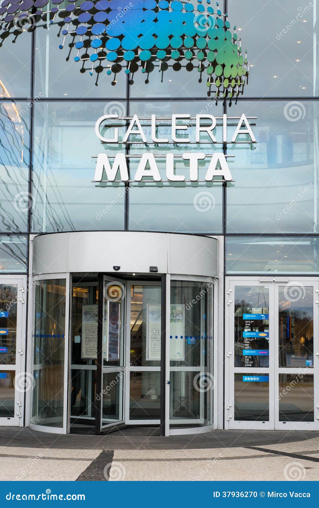 Shopping mall entrance editorial image. Image of doors - 37936270