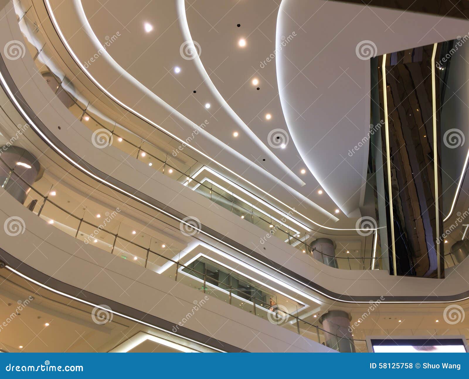 Shopping mall stock photo. Image of layer, beautiful - 58125758