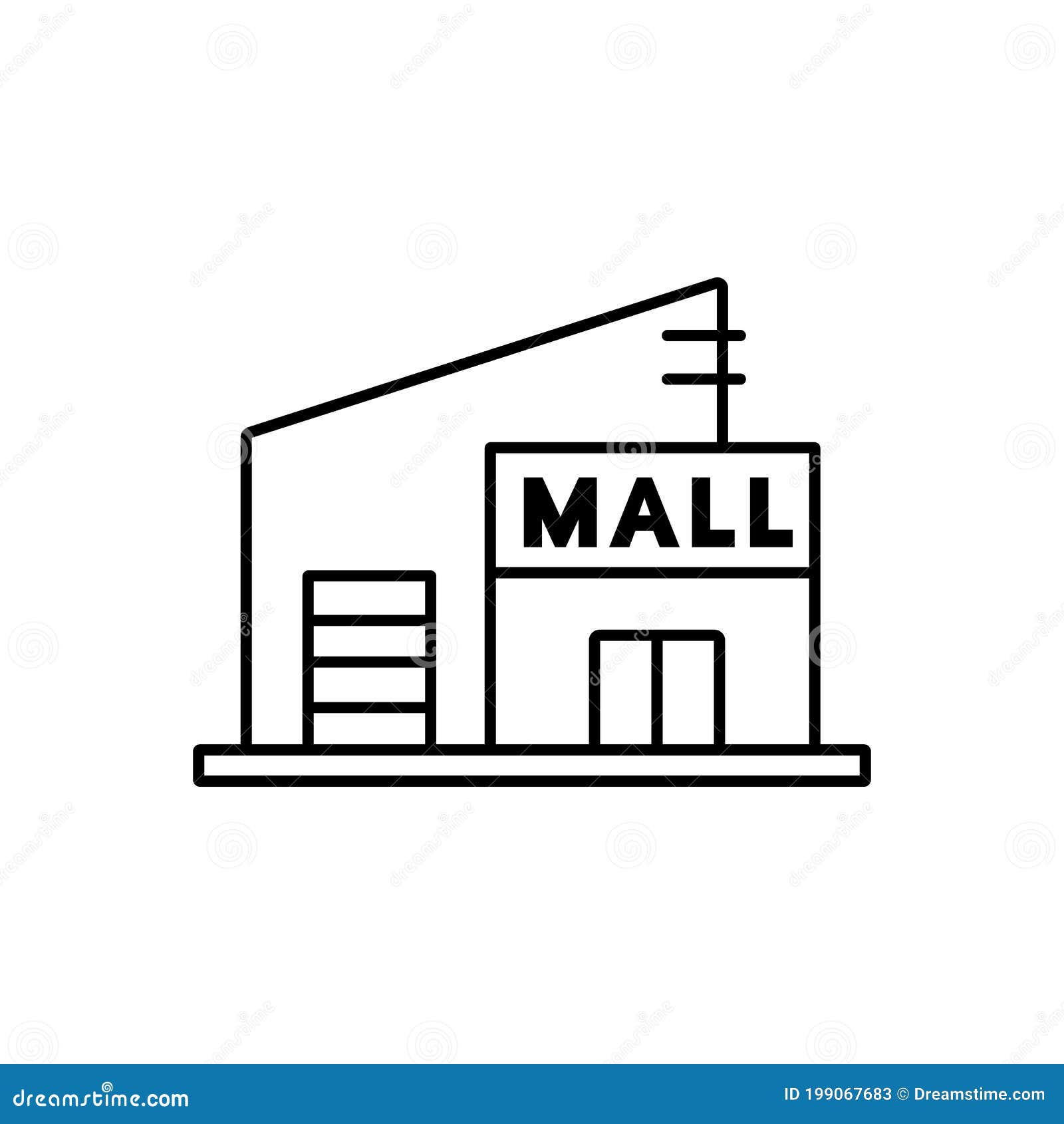 Shopping Mall Icon