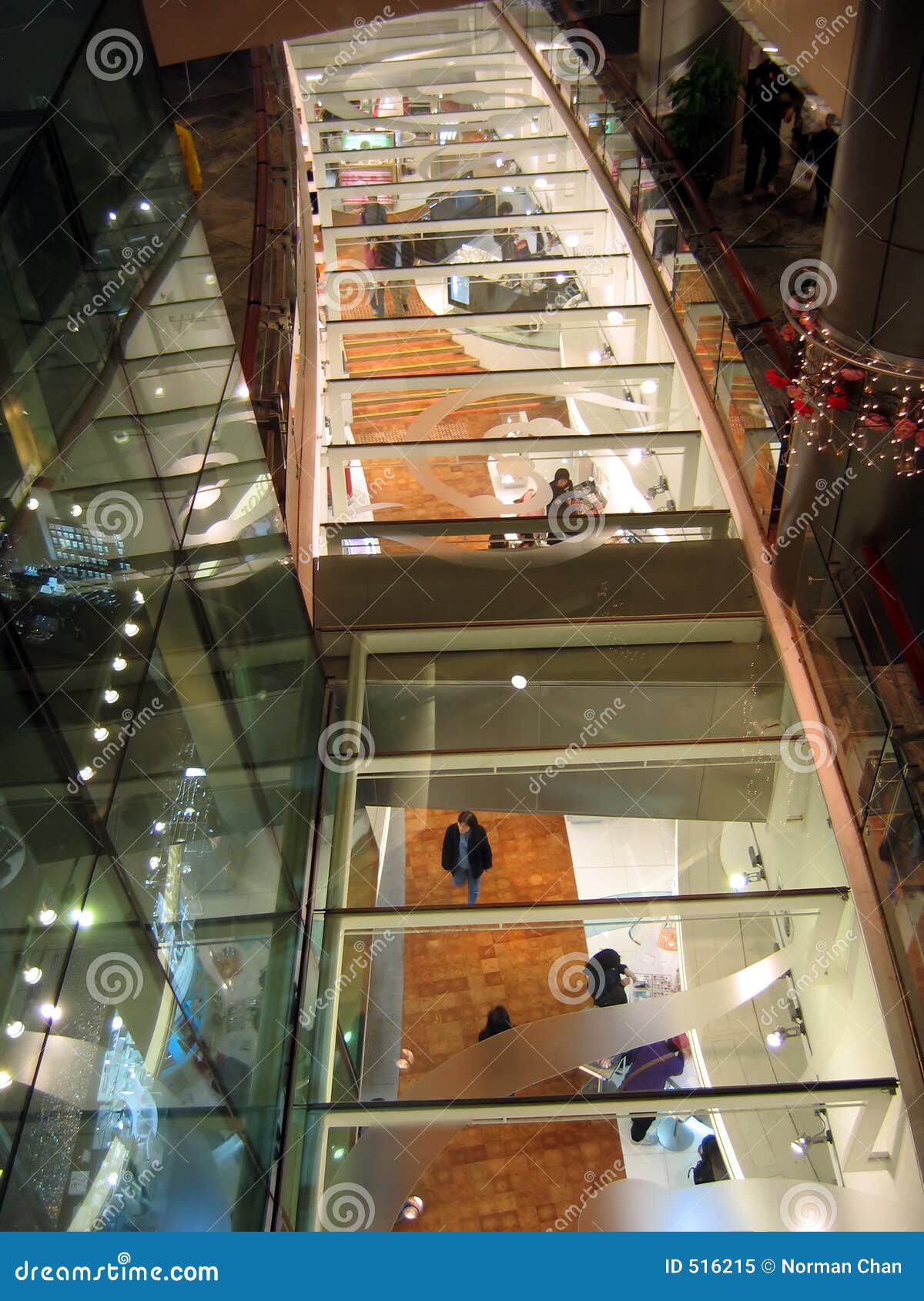 Shopping mall interior stock image. Image of business, commerce - 516215