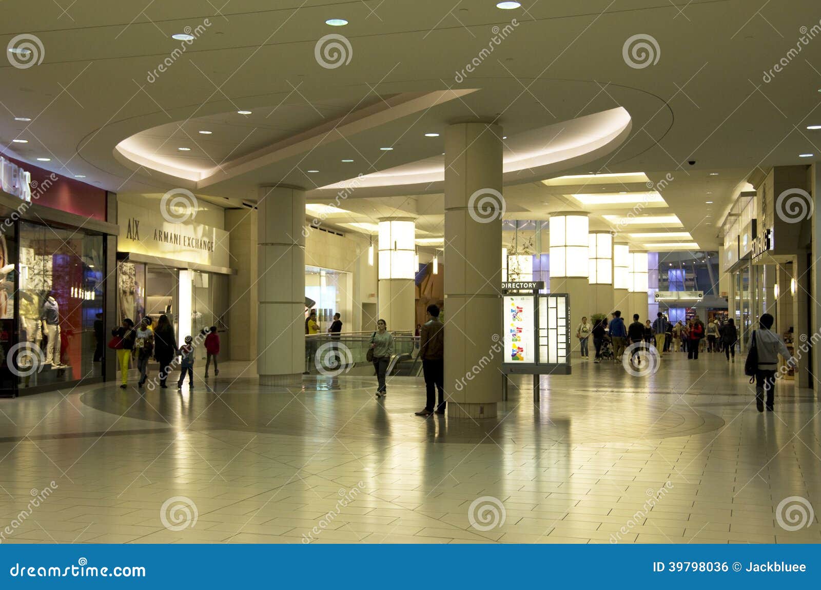 Shopping mall interior editorial photo. Image of mall - 39798036