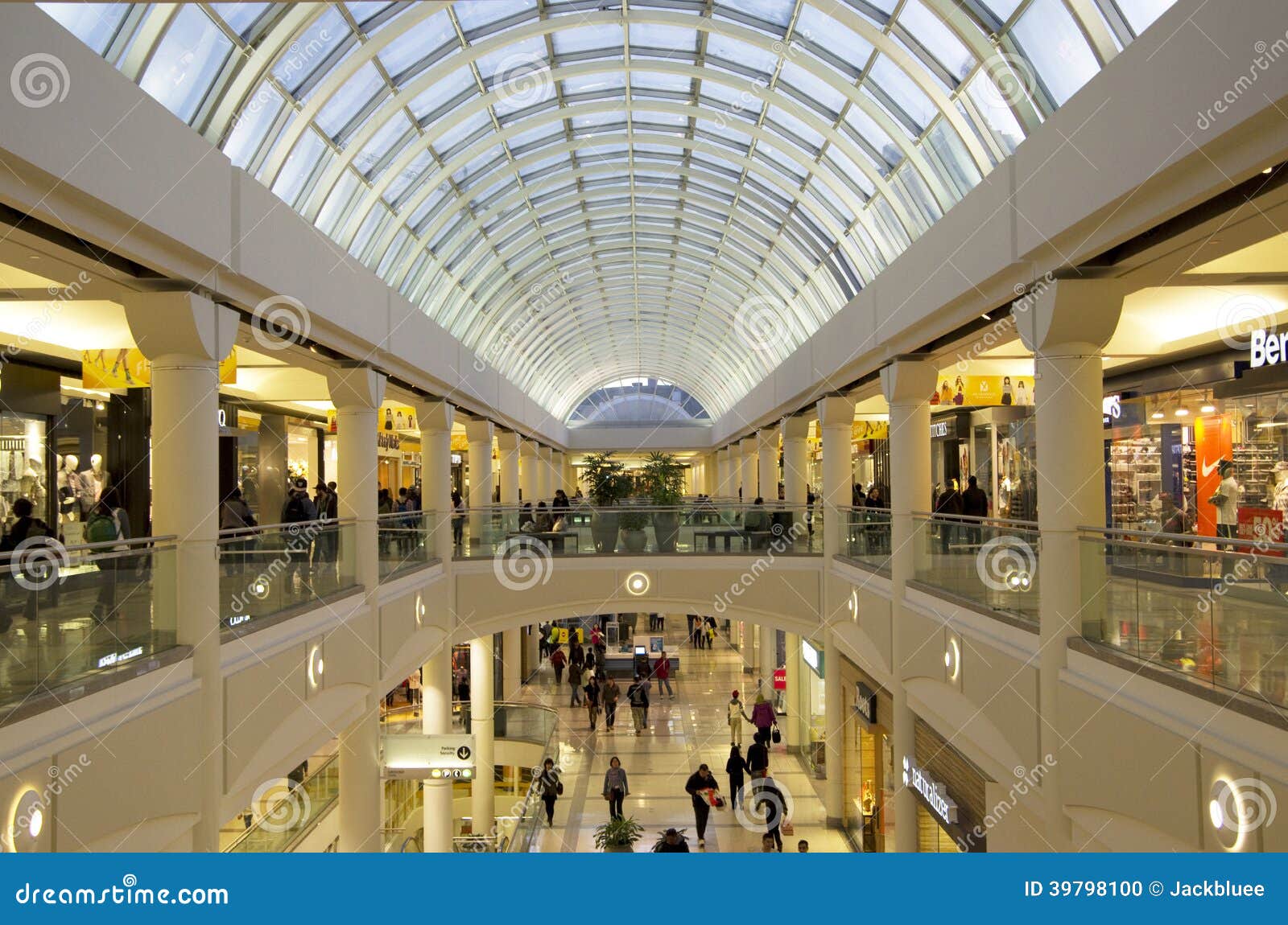 Shopping mall interior editorial image. Image of design - 39798100