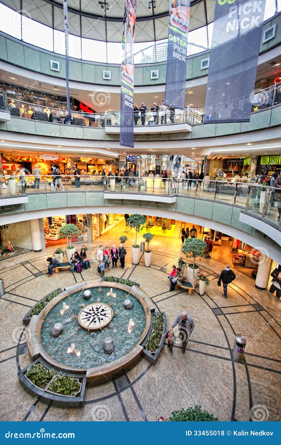 Shopping mall editorial stock photo. Image of commercial - 33455018