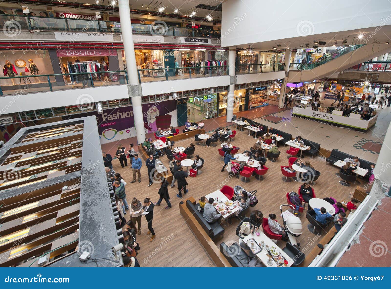 In the Shopping Mall editorial photo. Image of people - 49331836