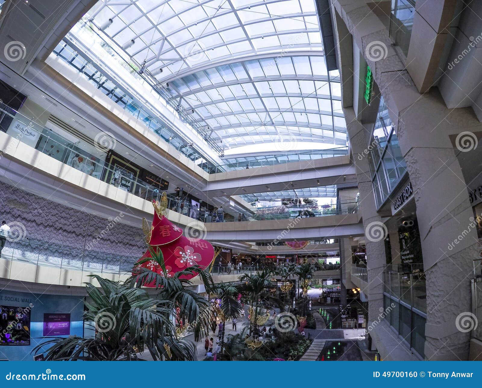 Shopping Mall editorial image. Image of railing, shop - 49700160