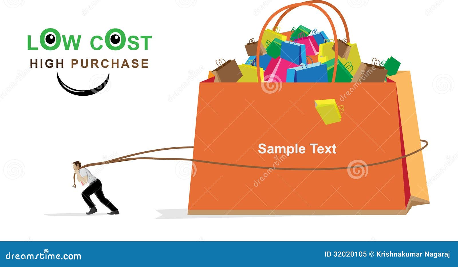 Man Pulling Purchased Stock Illustrations – 2 Man Pulling Purchased ...