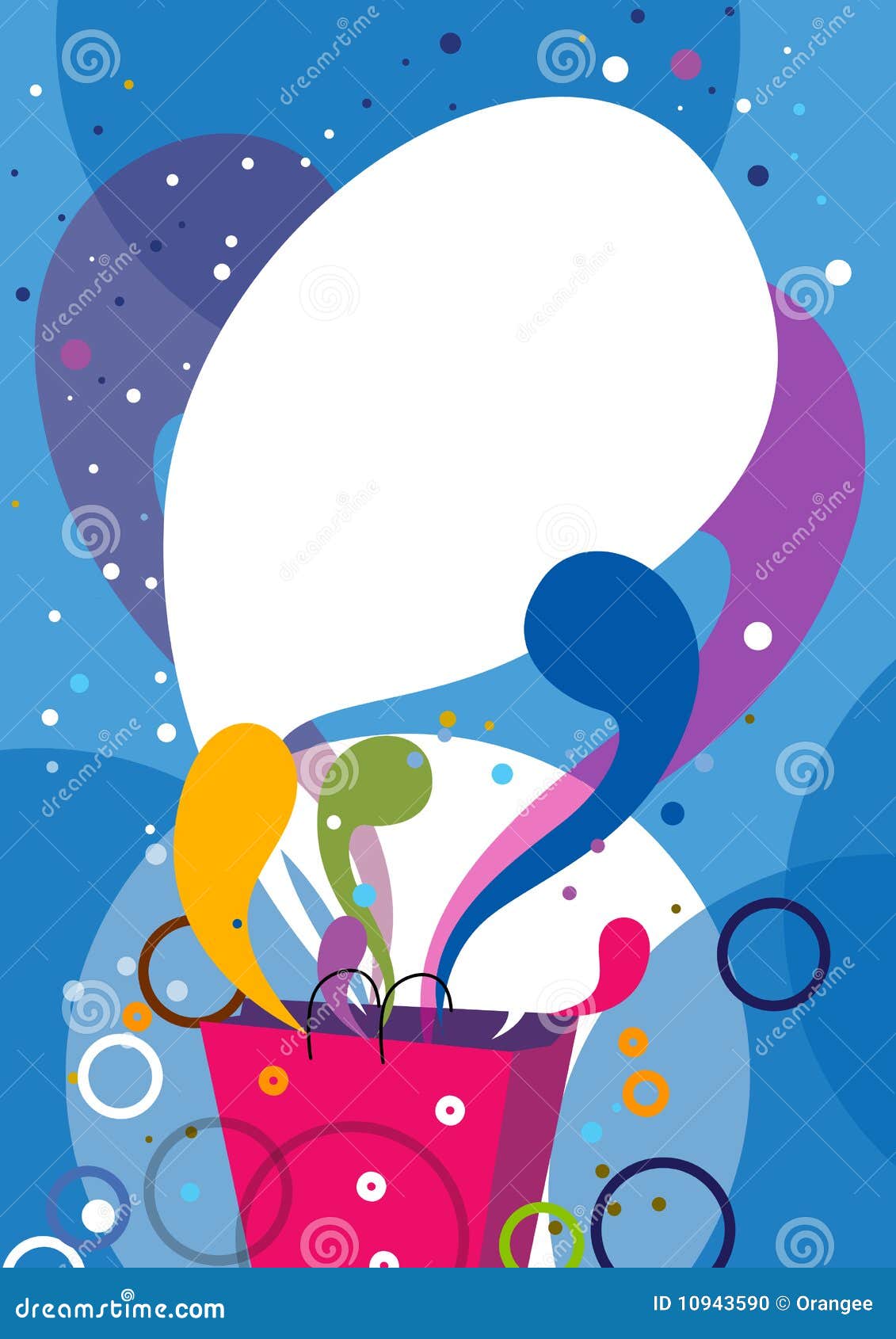 Shopping poster design stock vector. Illustration of creative - 10943590