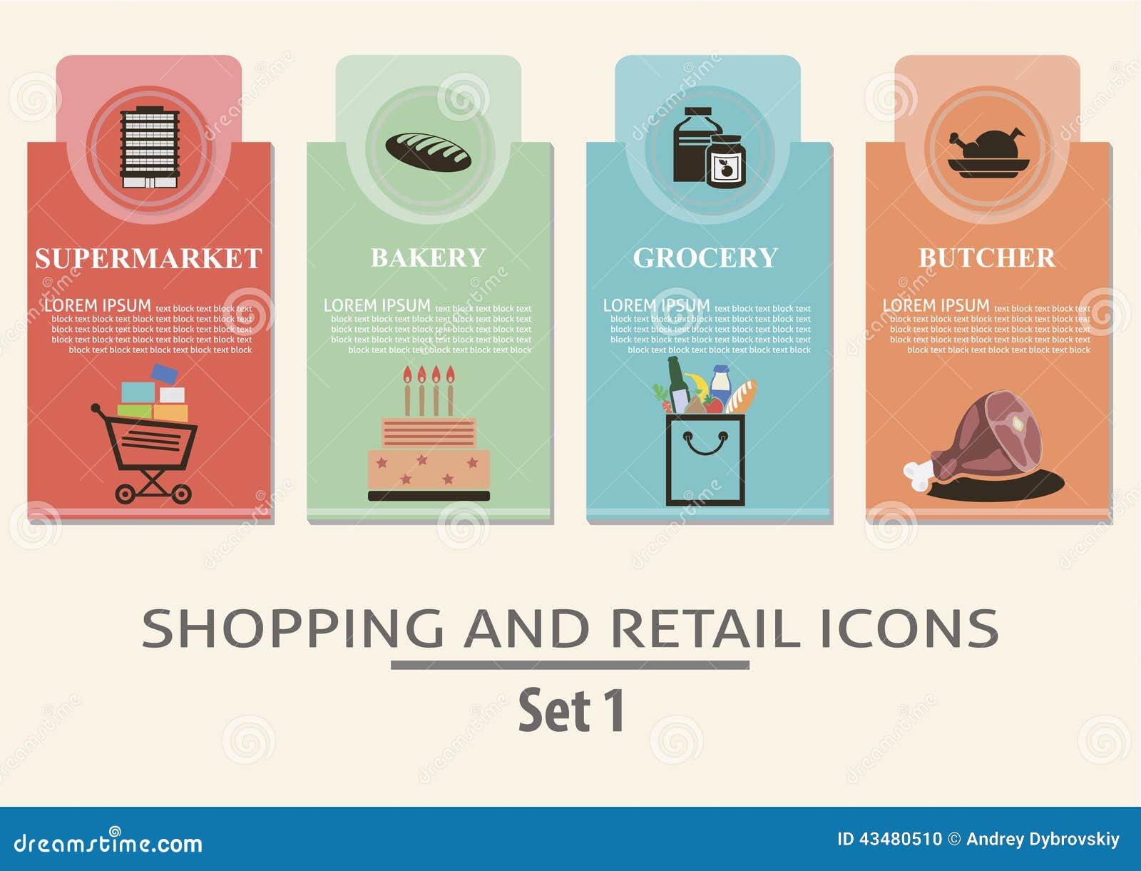 Shopping and retail labels stock vector. Illustration of marketing ...