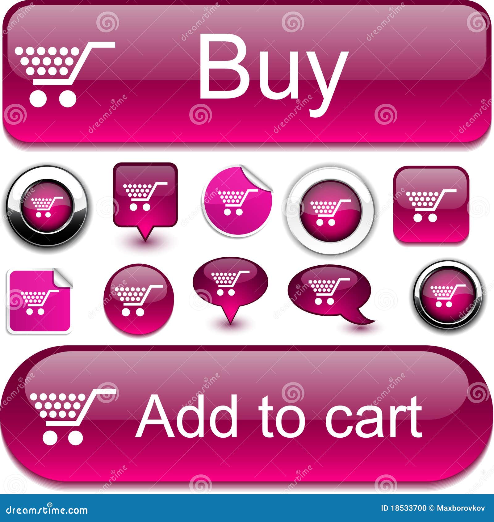 Shopping signs. stock vector. Illustration of design - 18533700