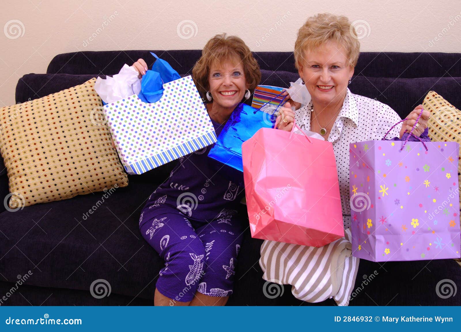 Shopping spree stock photo. Image of home, bargain, blue - 2846932