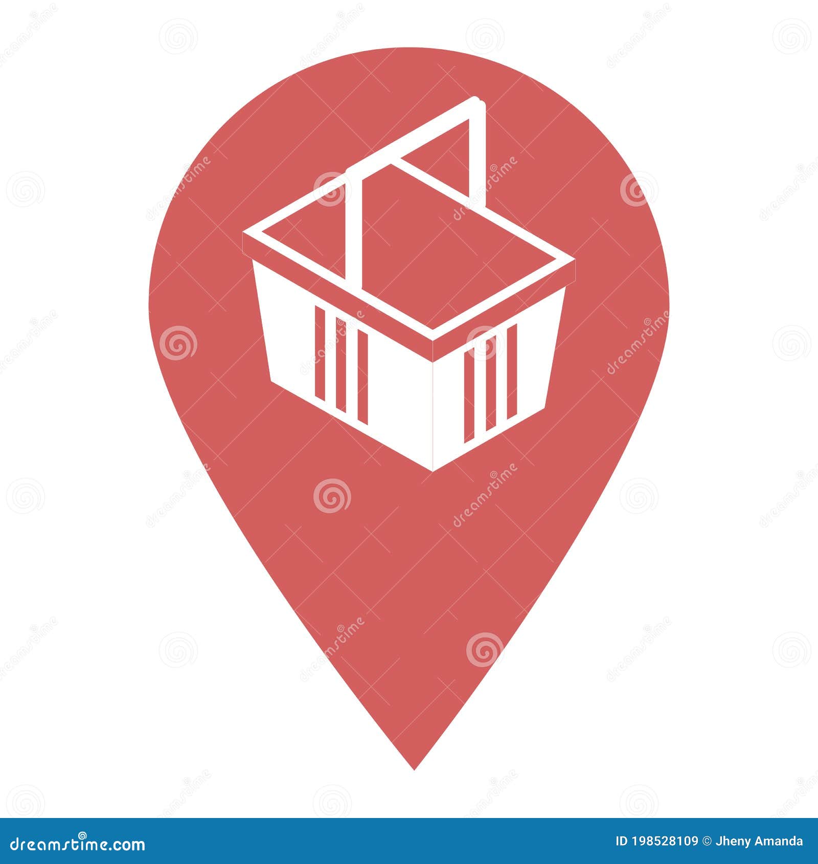 Shopping Store Location Map Pin Pointer Icon. Element of Map Point for Mobile Concept and Web ...