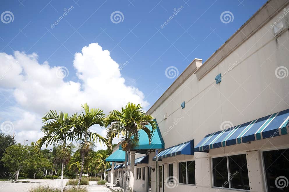 Shopping Strip Building stock image. Image of strip, shopping - 14910073