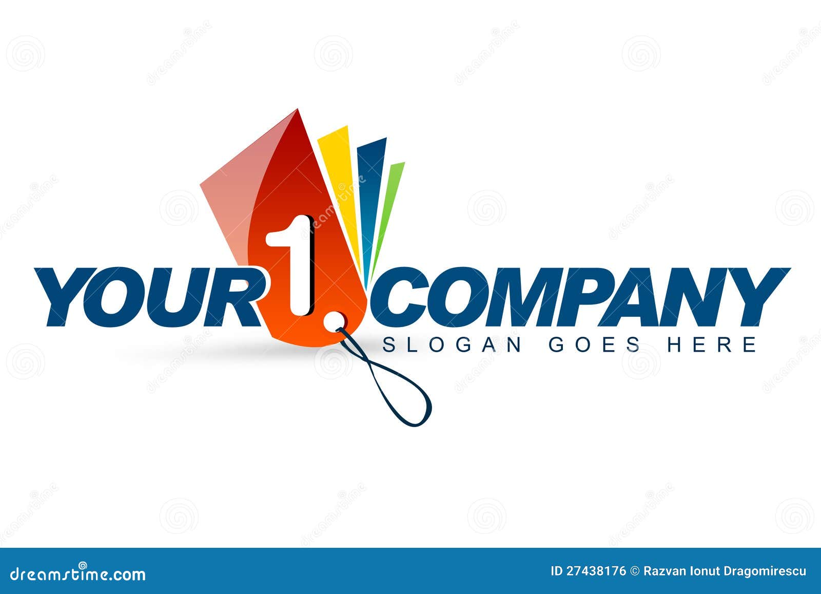 Shopping Tag Logo stock illustration. Illustration of style - 27438176