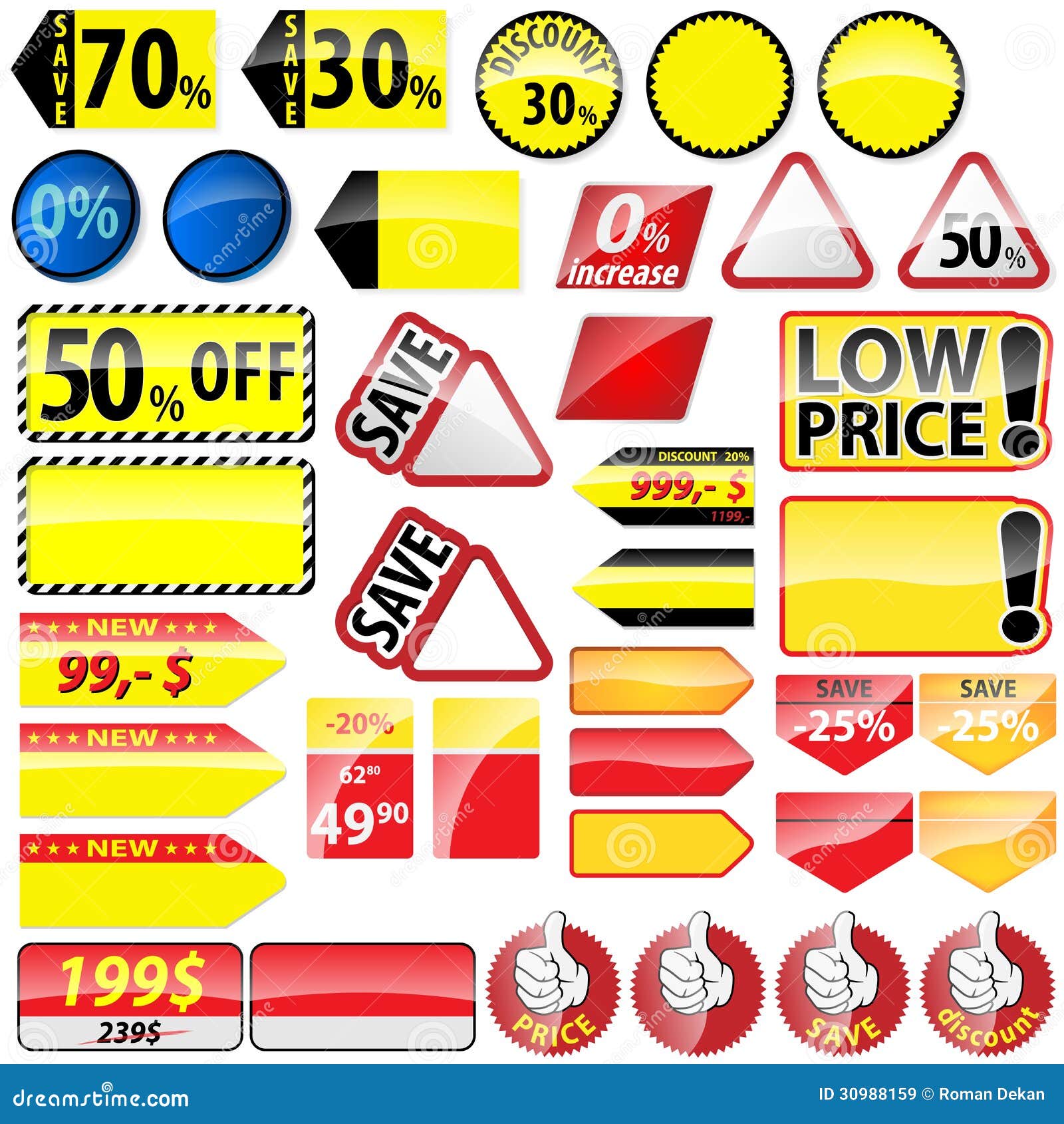 Shopping Tags stock vector. Illustration of sign, mark - 30988159