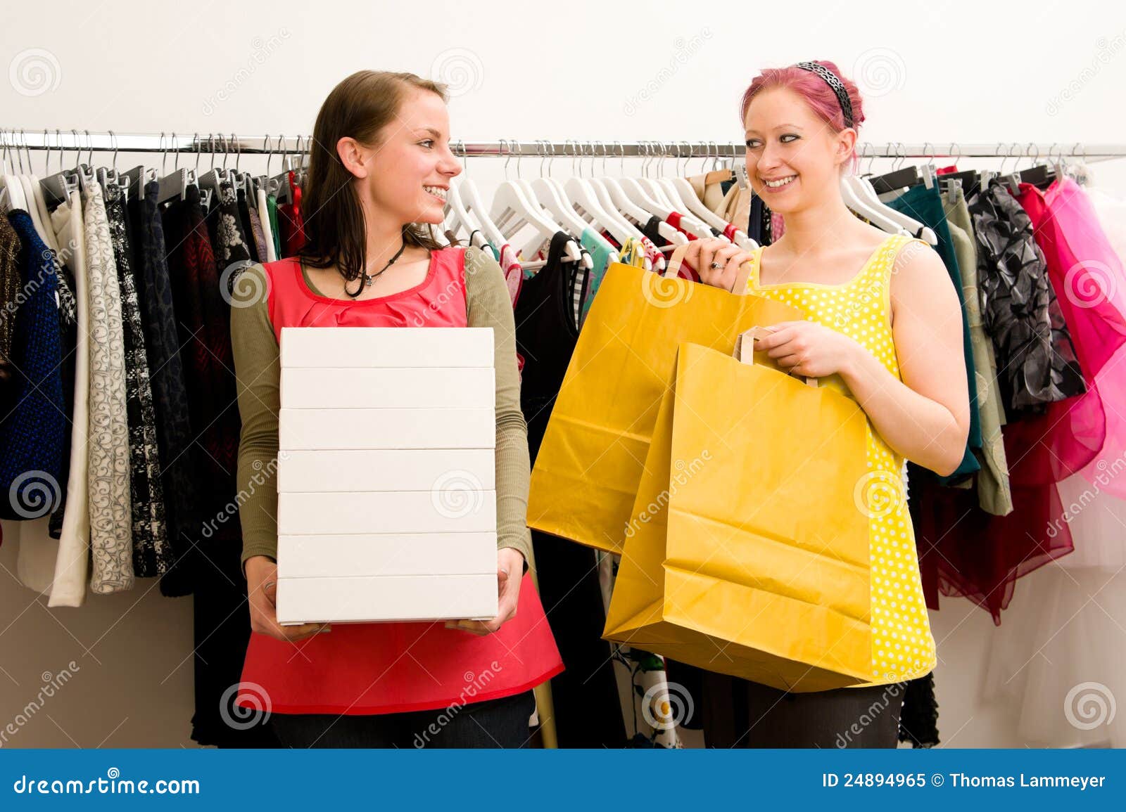 Shopping time stock image. Image of buyer, shopping, store - 24894965