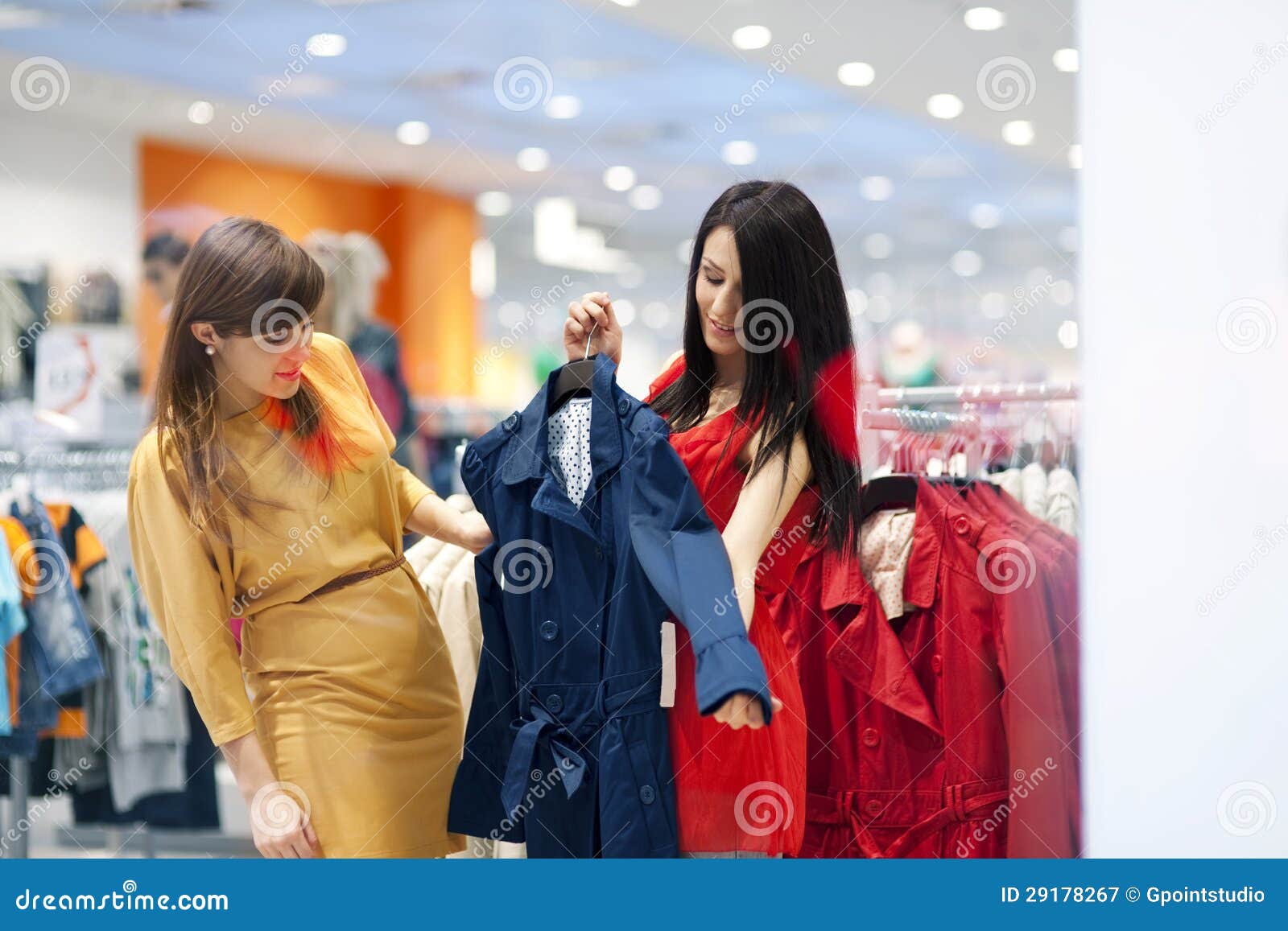 Shopping time stock image. Image of clothing, bonding - 29178267