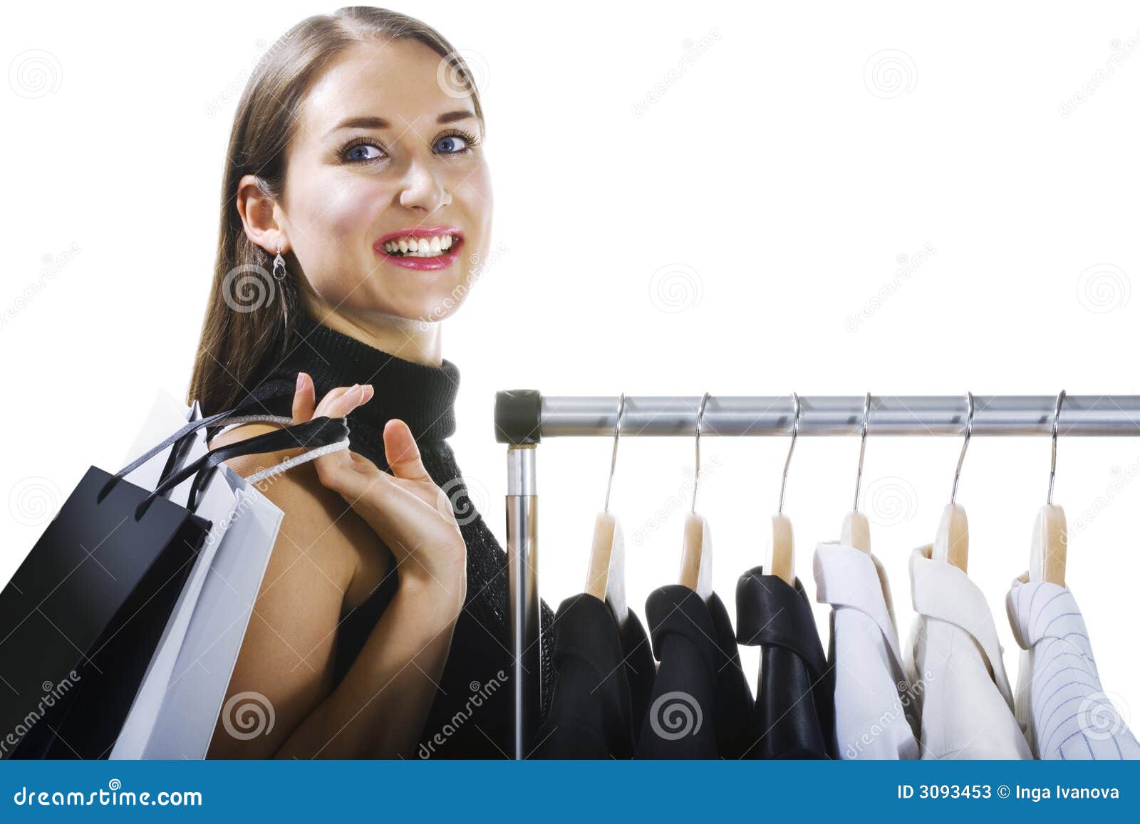 Shopping Time stock image. Image of choice, smiling, sale - 3093453