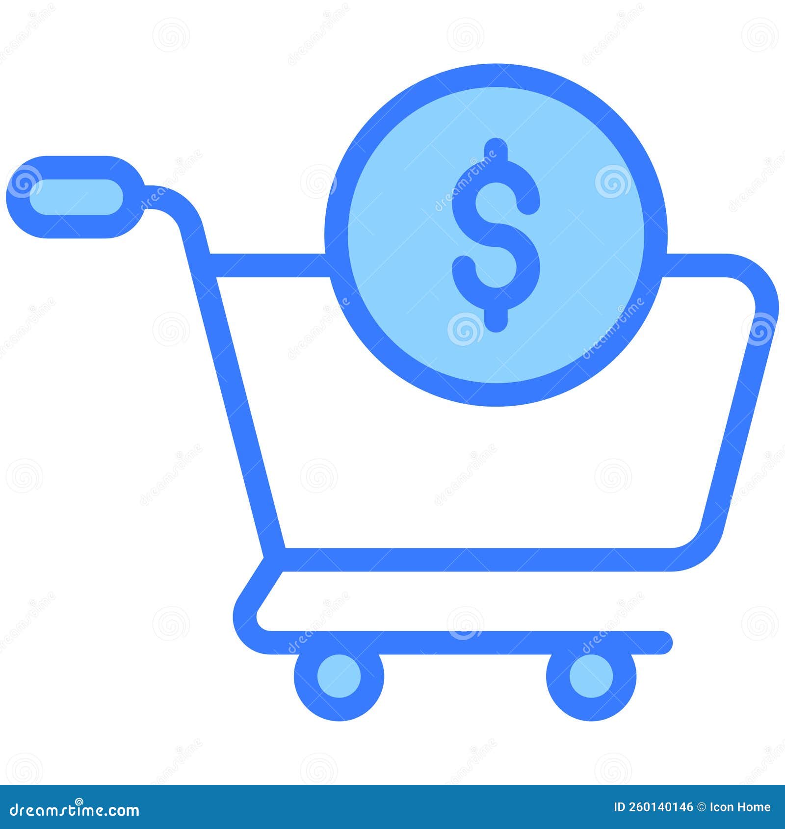 Shopping Trolley Blue Outline Icon, Shopping and Discount Sale Icon ... Shopping Trolley Blue Outline Icon, Shopping and Discount Sale Icon ...