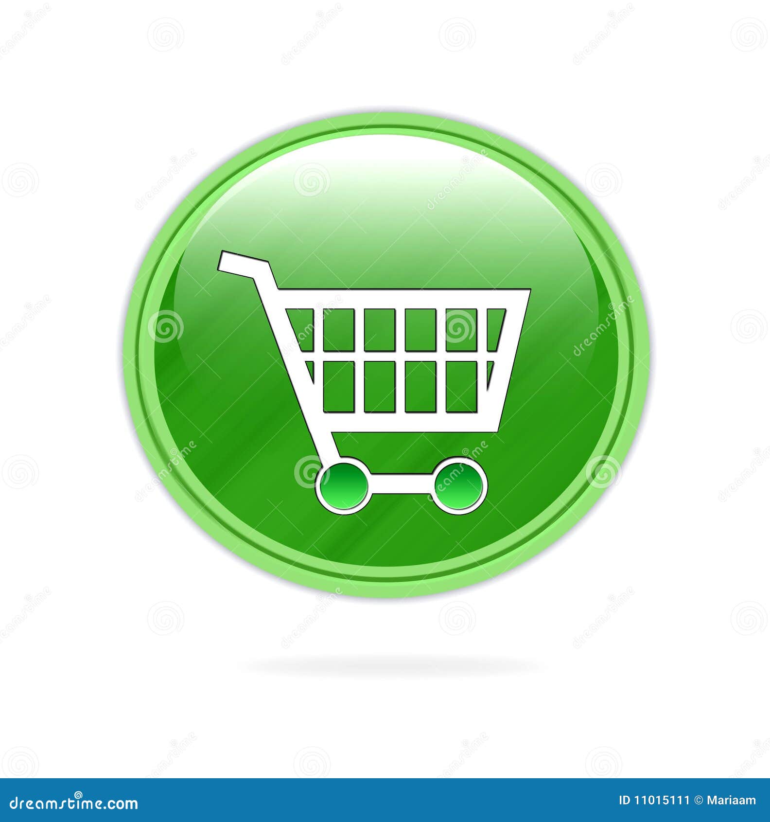 Shopping Trolley Icon Stock Image - Image: 11015111