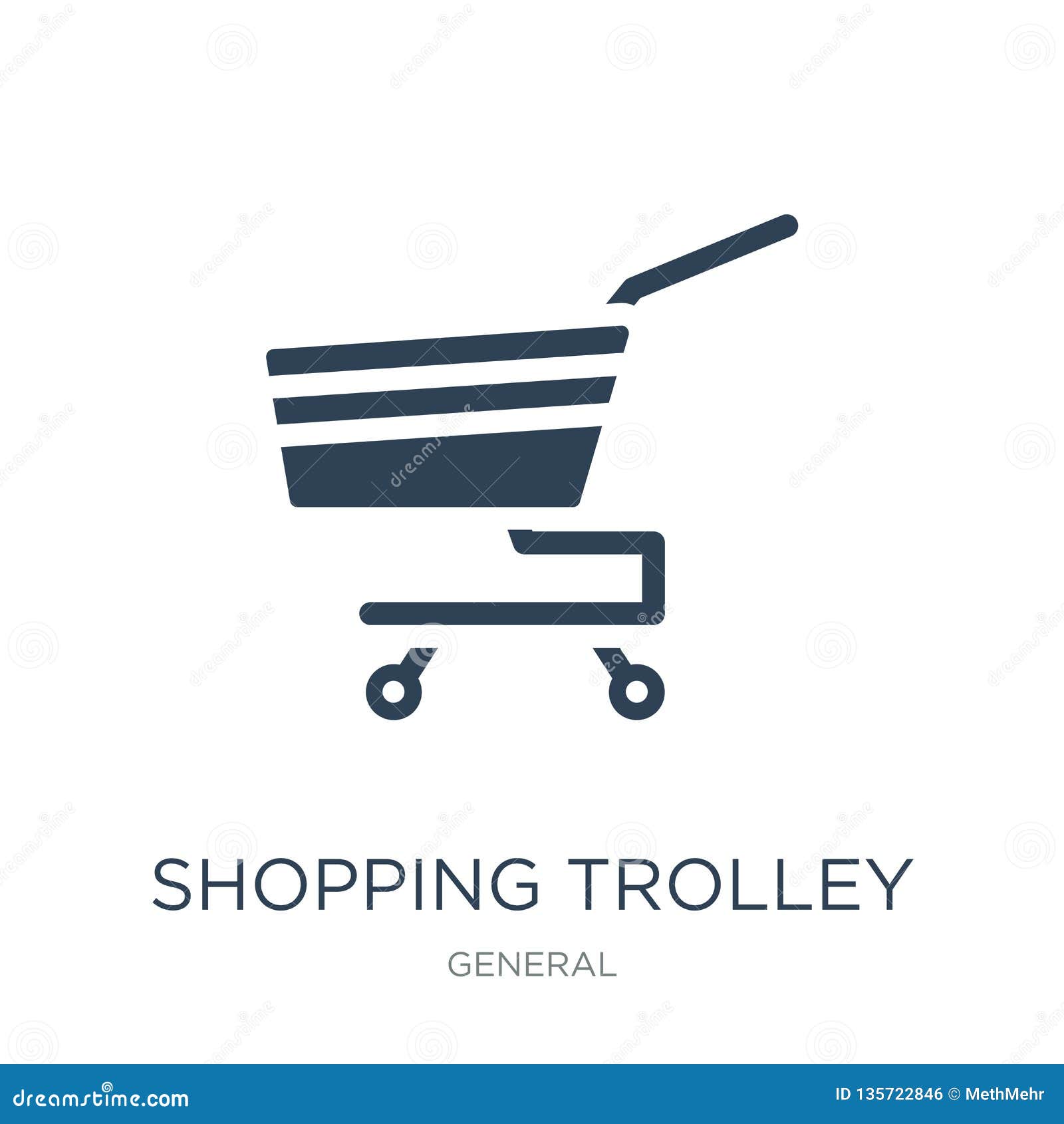 Shopping Trolley Icon in Trendy Design Style. Shopping Trolley Icon ... Shopping Trolley Icon in Trendy Design Style. Shopping Trolley Icon ...