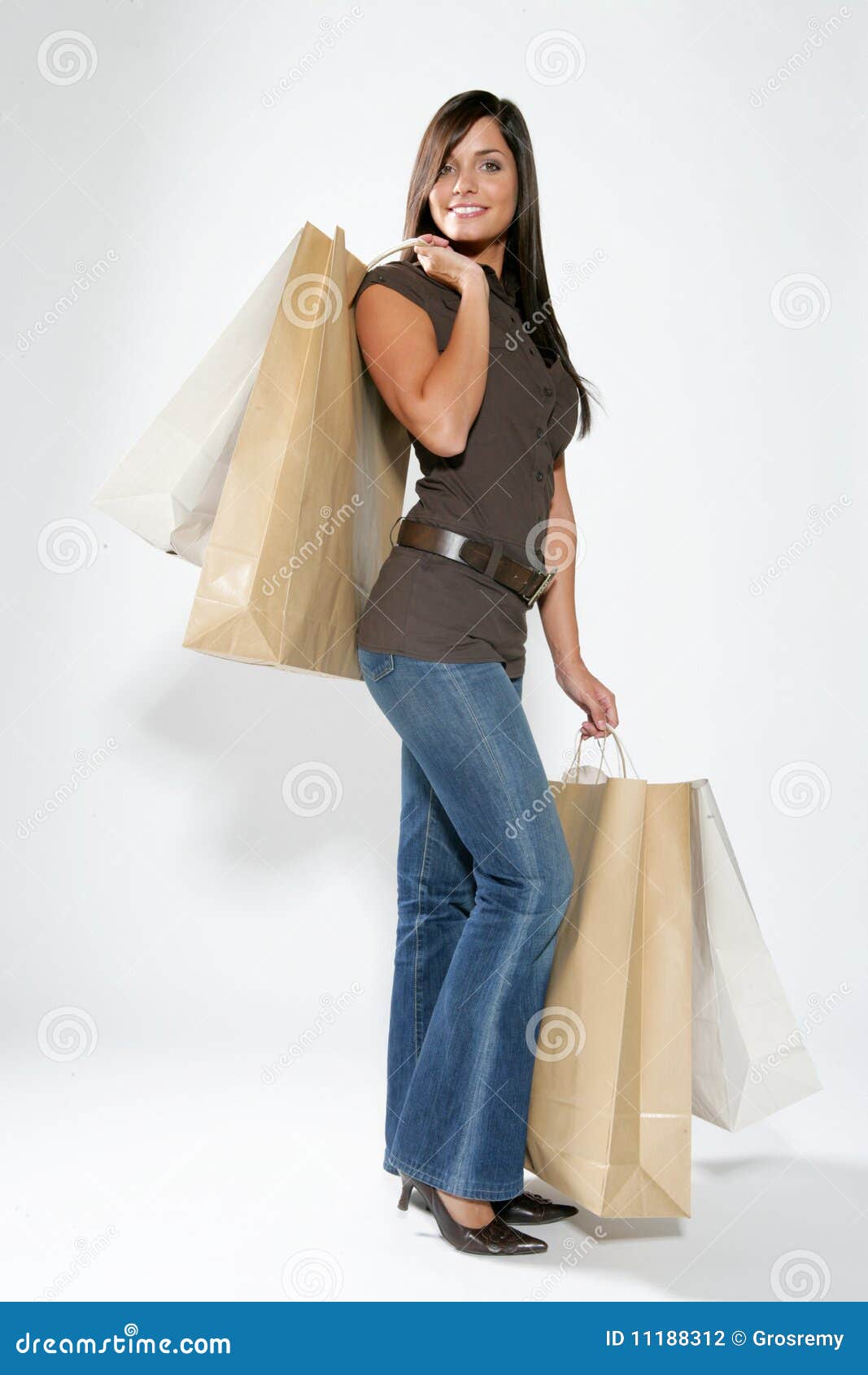 Shopping woman stock photo. Image of happy, lifestyle - 11188312
