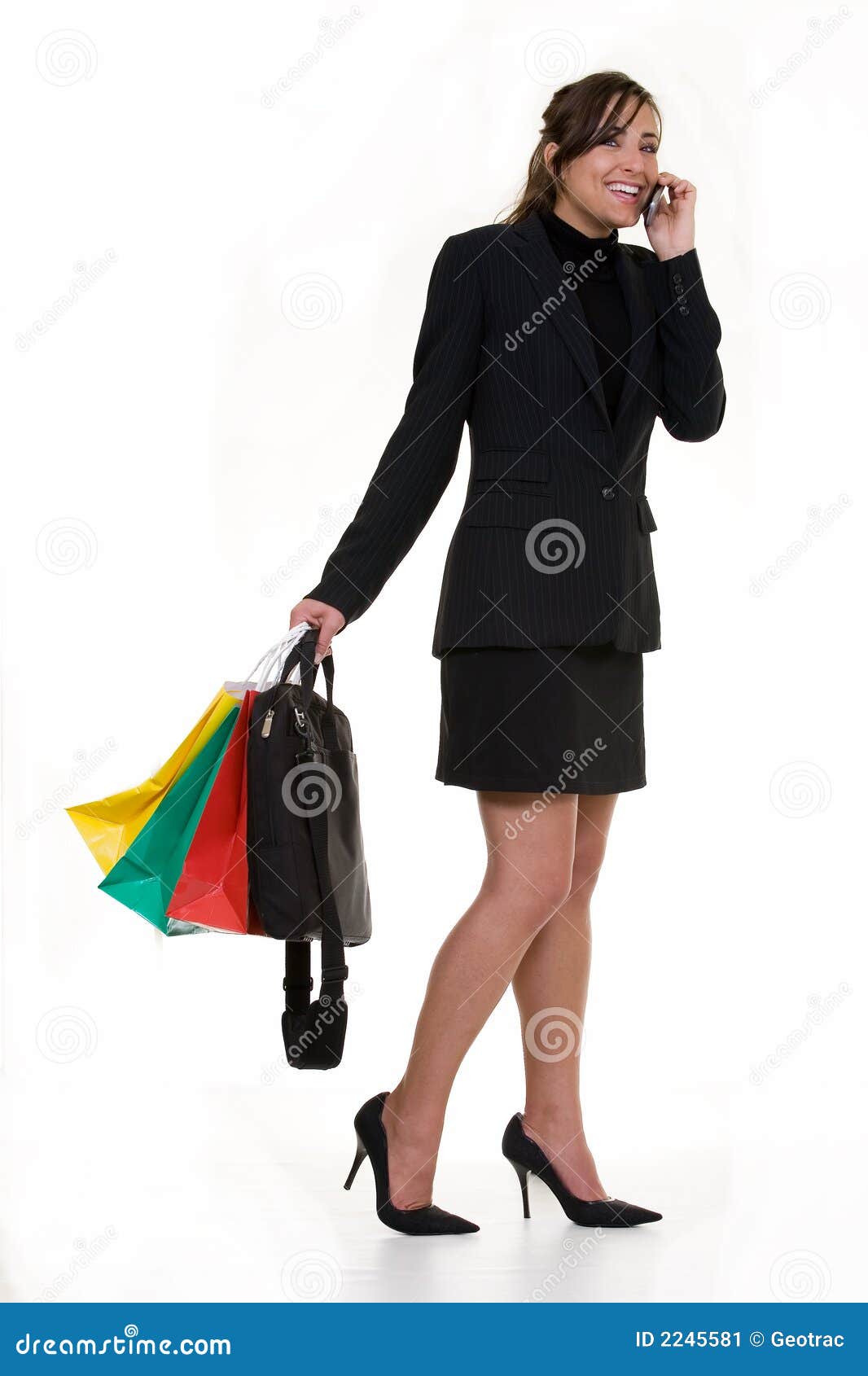 Shopping after work stock image. Image of multi, casual - 2245581