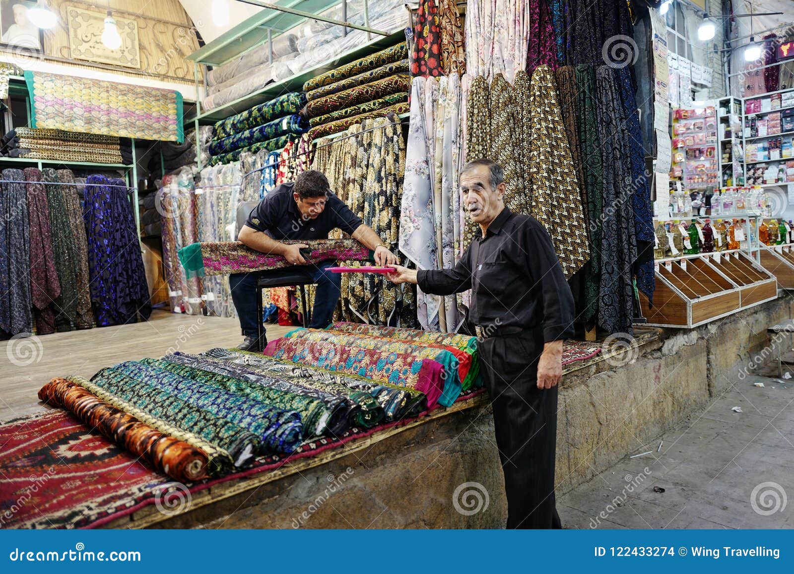 Bazaar in Iran editorial stock image. Image of commercial - 122433274