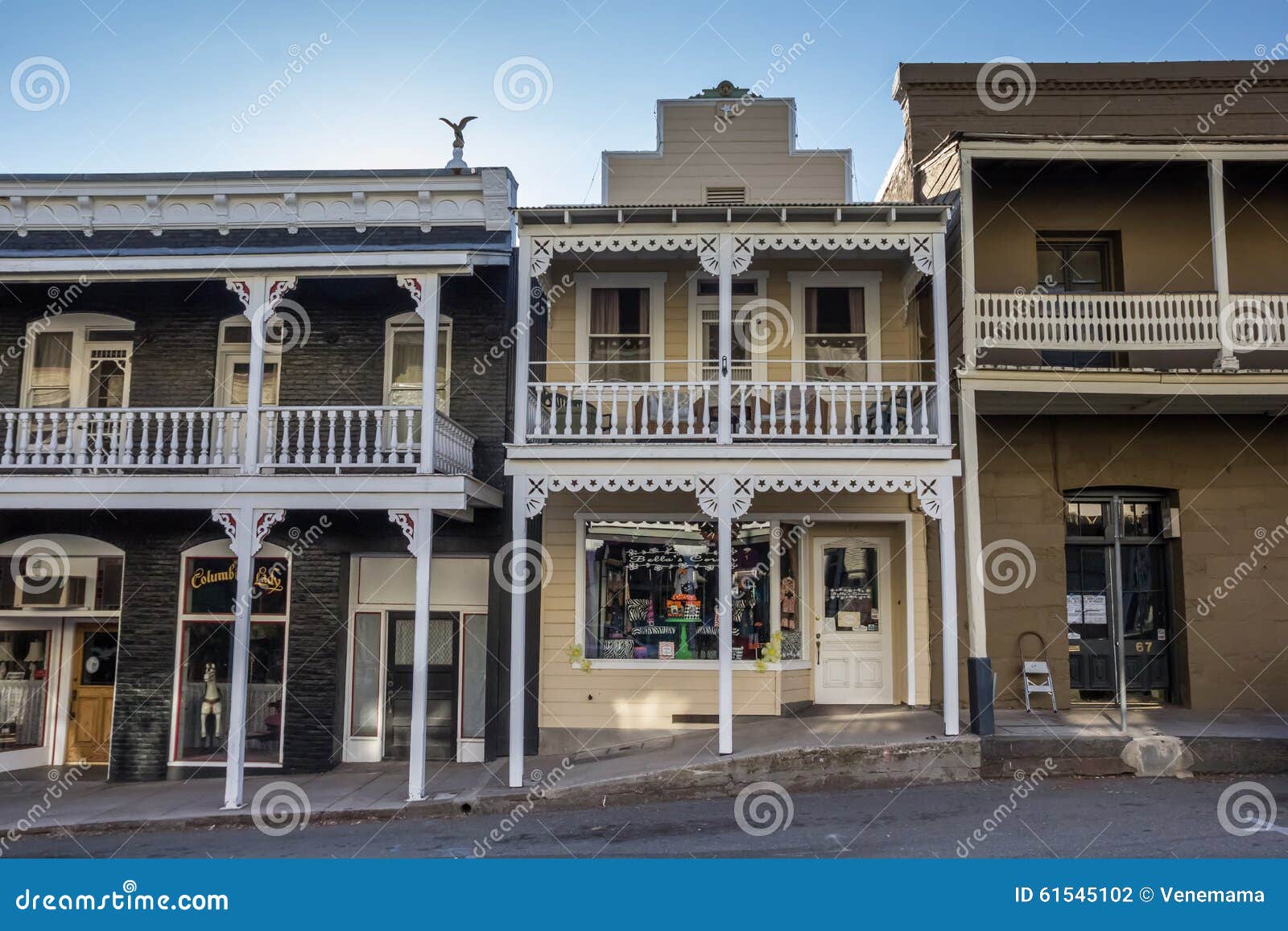 Shops in Der Historischen Mitte Von Sutter-Nebenfluss Redaktionelles ...