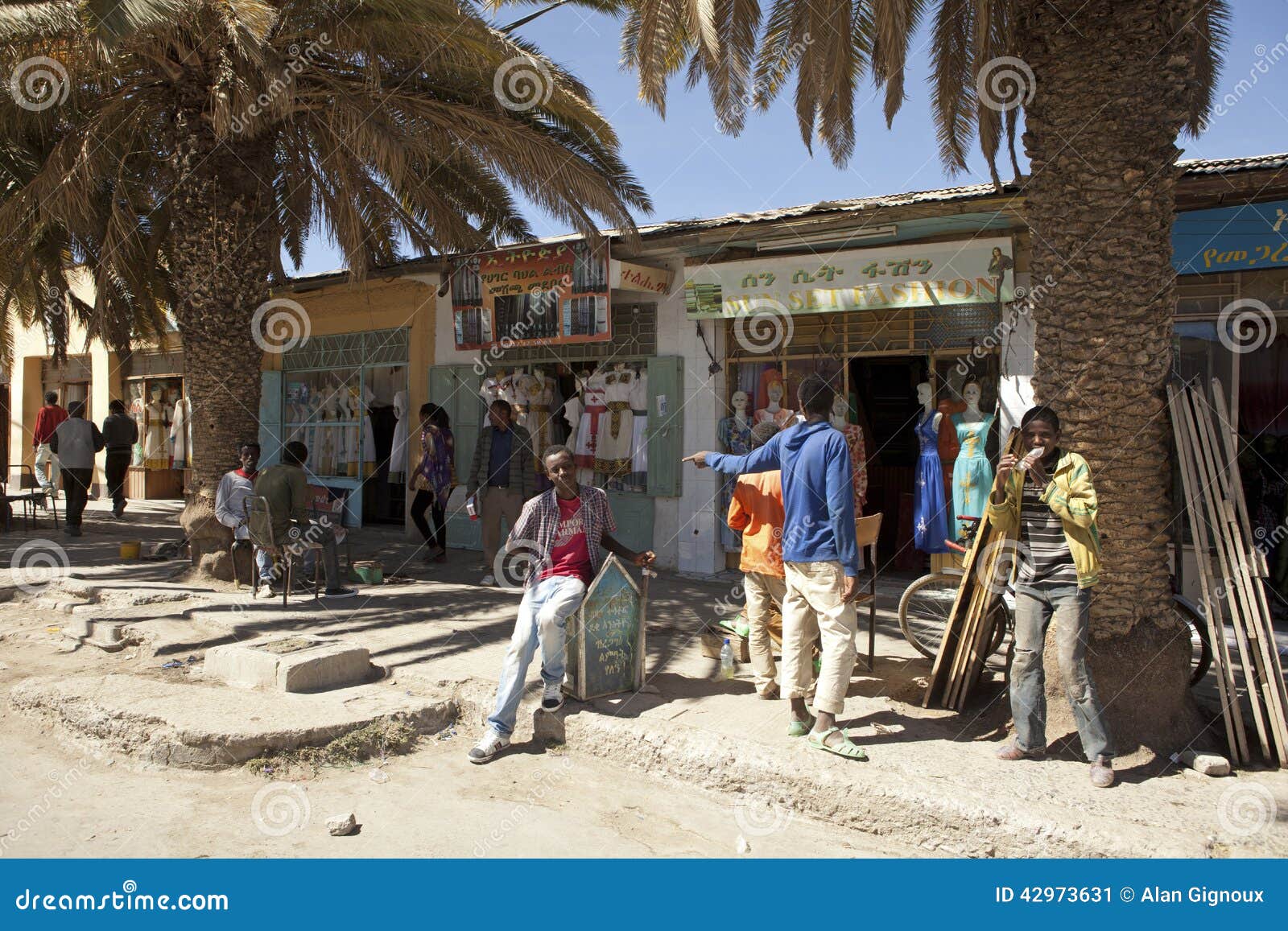 Shops in Ethiopia editorial photo. Image of shops, market - 42973631