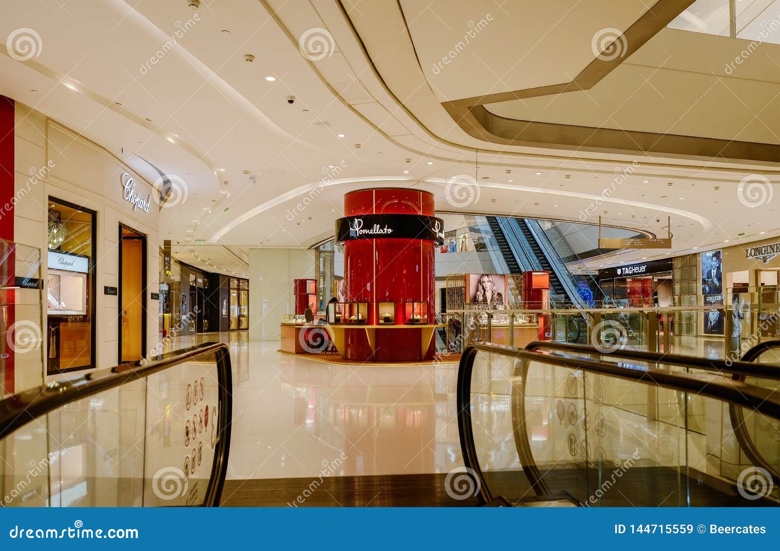Shops at IFS plaza,Chengdu editorial stock image. Image of jewelry ...
