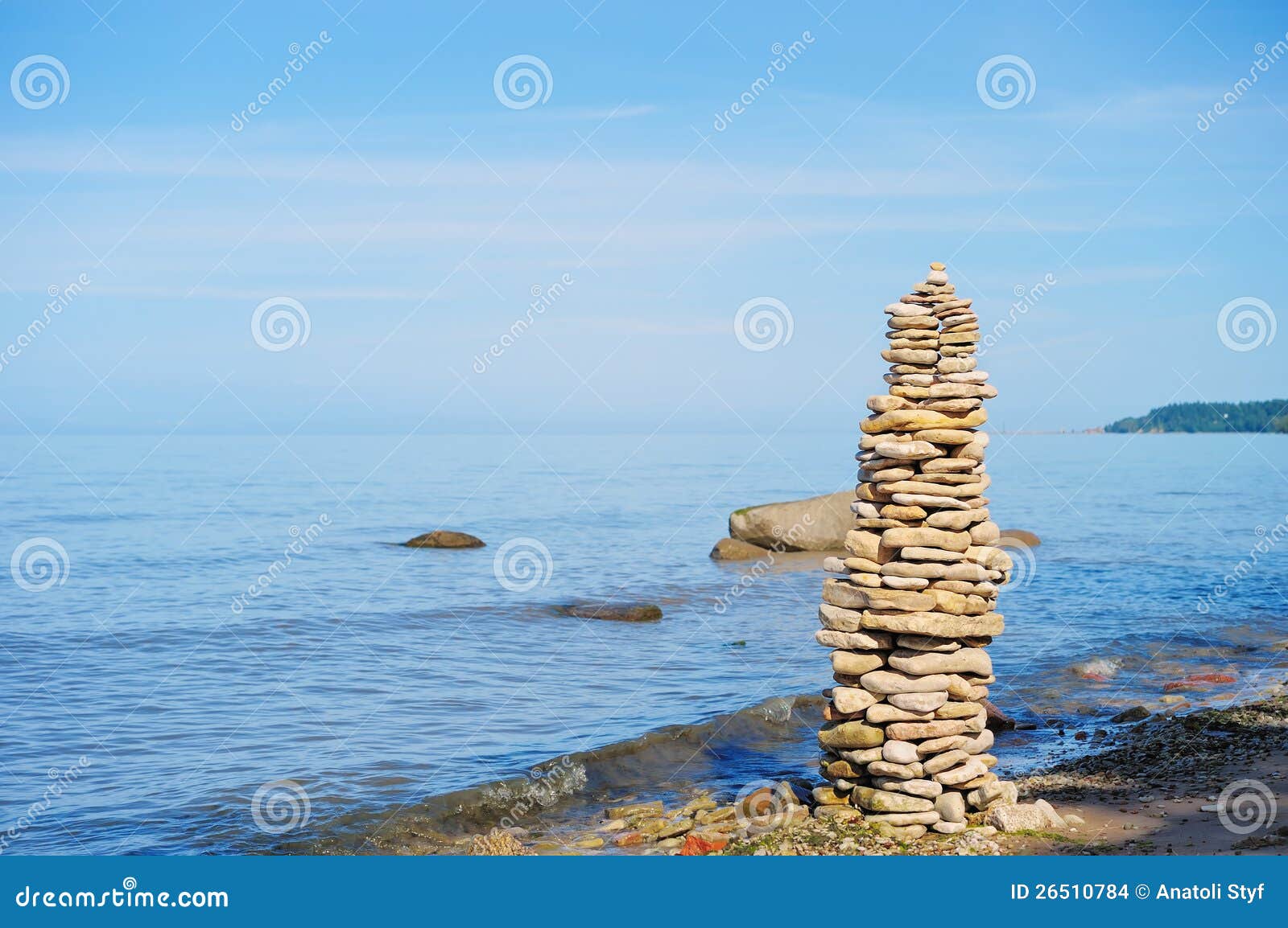 Shore Cliff stock photo. Image of seashore, rock, boulder - 26510784