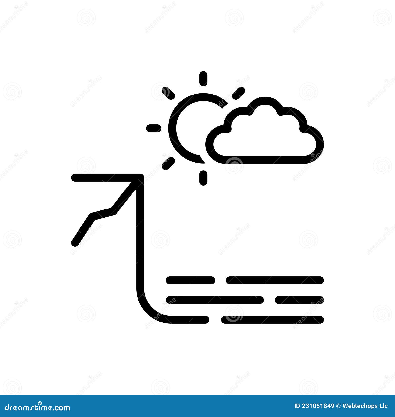 Shore Icon Vector From Scouts Collection. Thin Line Shore Outline Icon ...