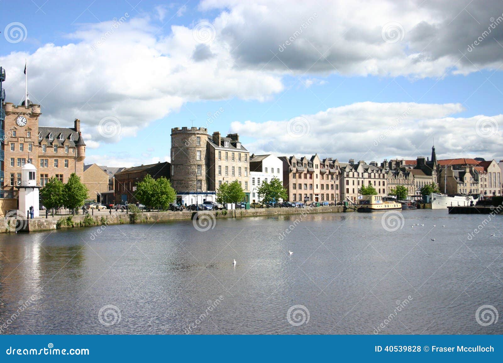 The Shore - Leith stock photo. Image of leith, malmaison - 40539828