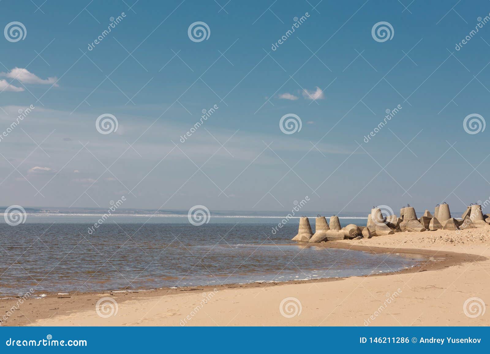 Shore Protection Structures, Tetrapods Stock Photo - Image of ...