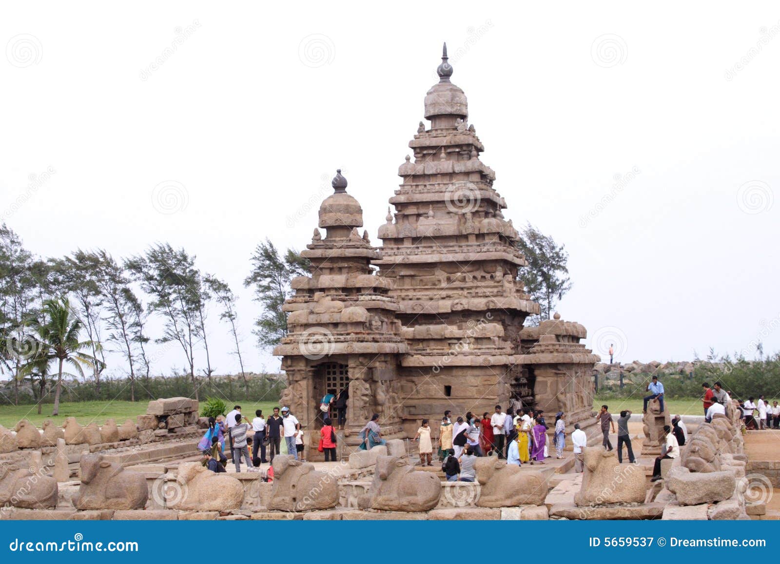 Shore temple stock image. Image of south, history, tamil - 5659537