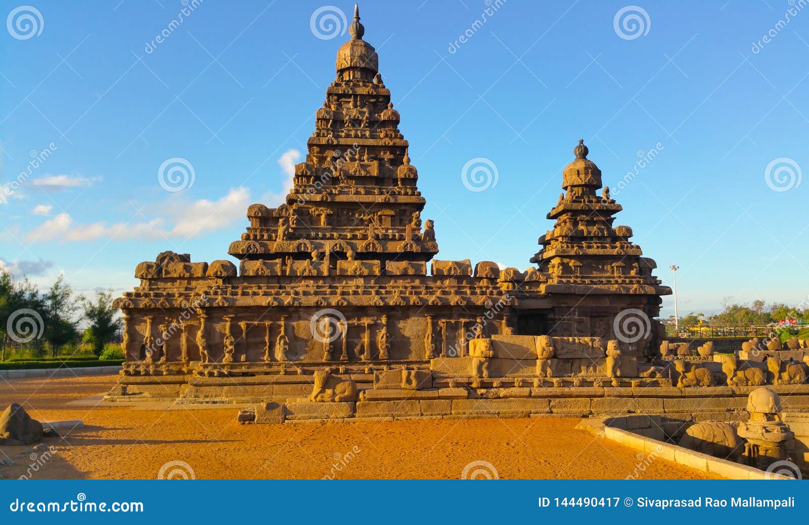 UNESCO World Heritage Site -Mahabalipuram Shore Temple at Sunrise ...