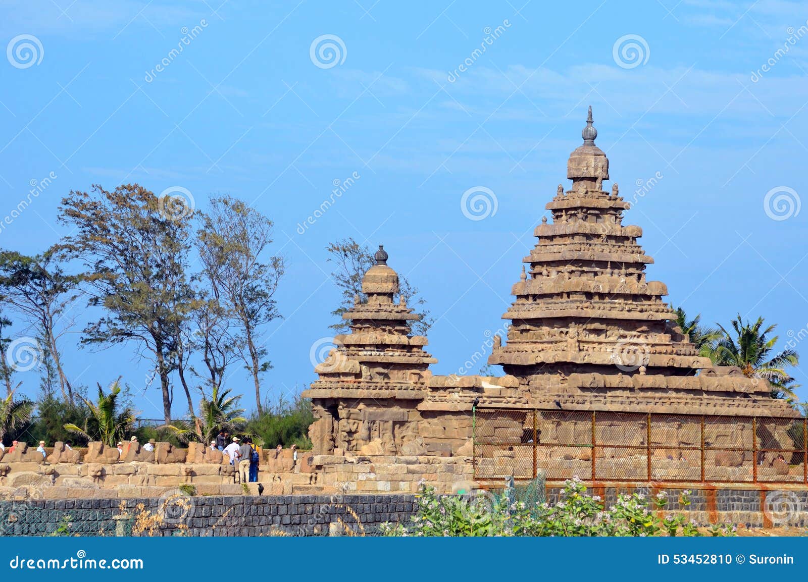 Shore Temple stock photo. Image of south, historical - 53452810