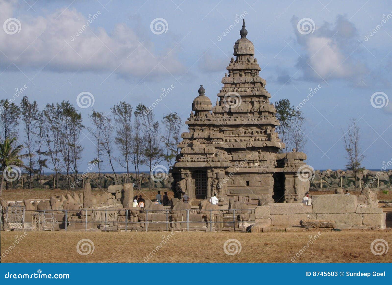 Shore Temple - Mamallapuram (Mahabalipuram), India Stock Image - Image ...