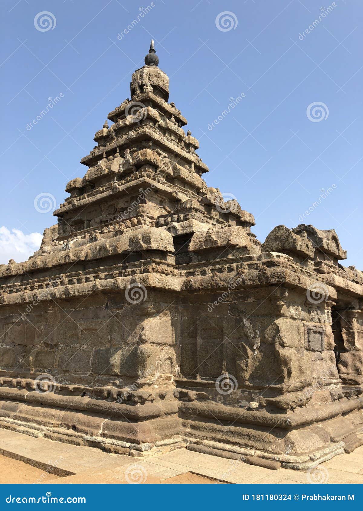 Shore Temple in Mahabalipuram, Tamilnadu Stock Photo - Image of ...