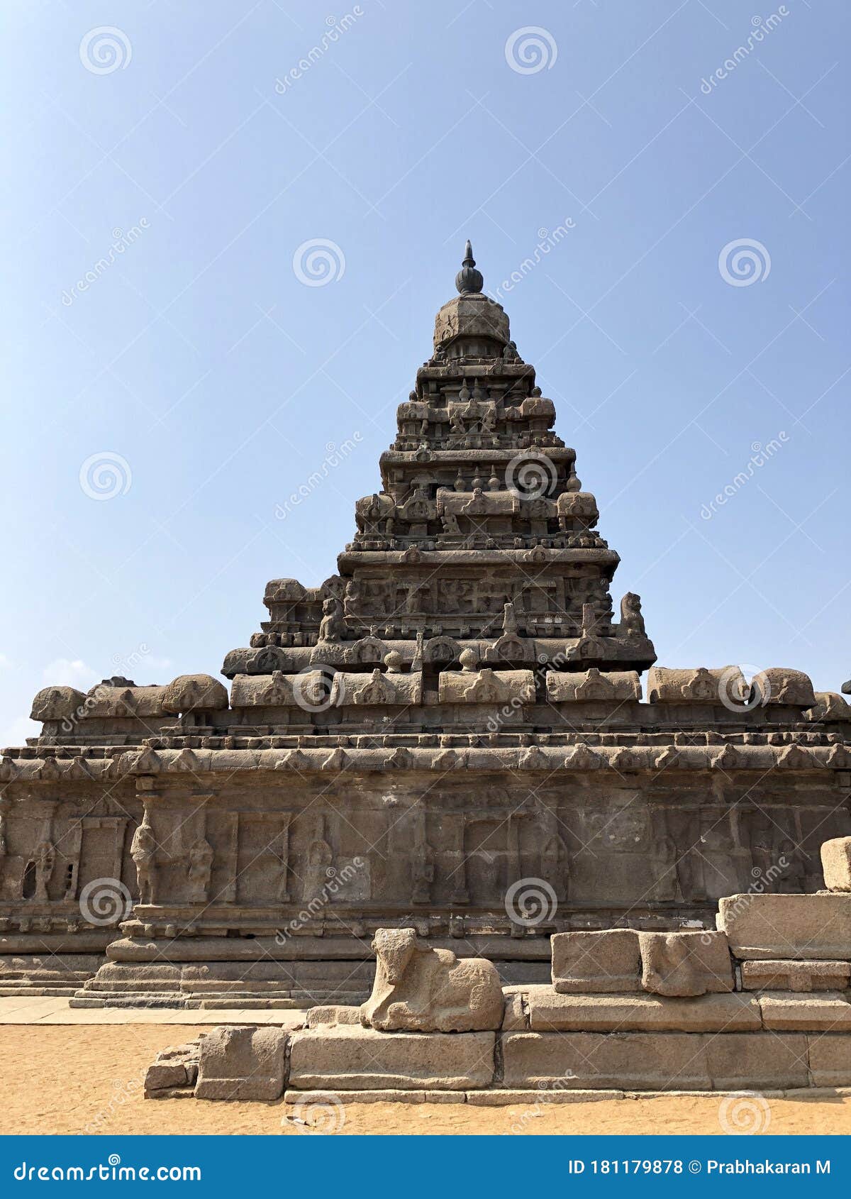 Shore Temple in Mahabalipuram, Tamilnadu Stock Photo - Image of ...